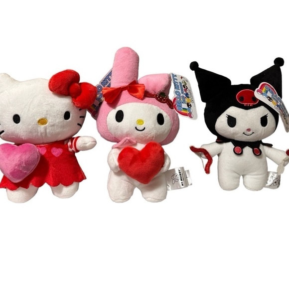 Hello Kitty | Toys | Hello Kitty Valentines Bundle Of 3 Sanrio Hello ...